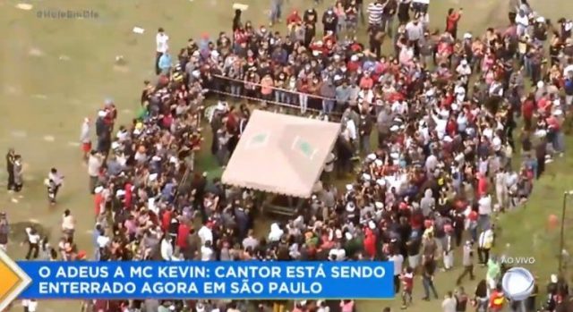 Corpo de MC Kevin é enterrado em cemitério na Zona Norte de SP | Diário ...